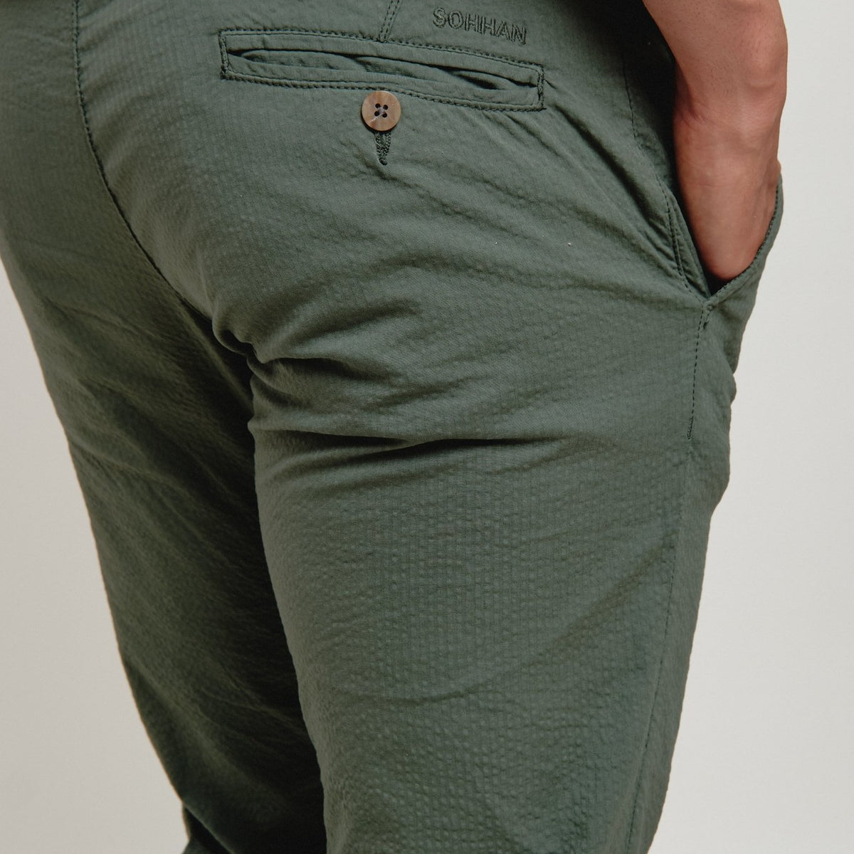 Pantalón Chino Siros Verde – Sohhan